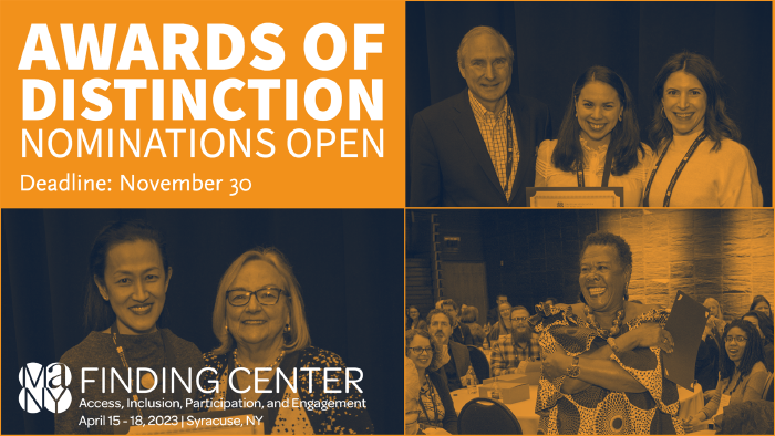 Nominate your museum or museum colleague for an Award of Distinction!