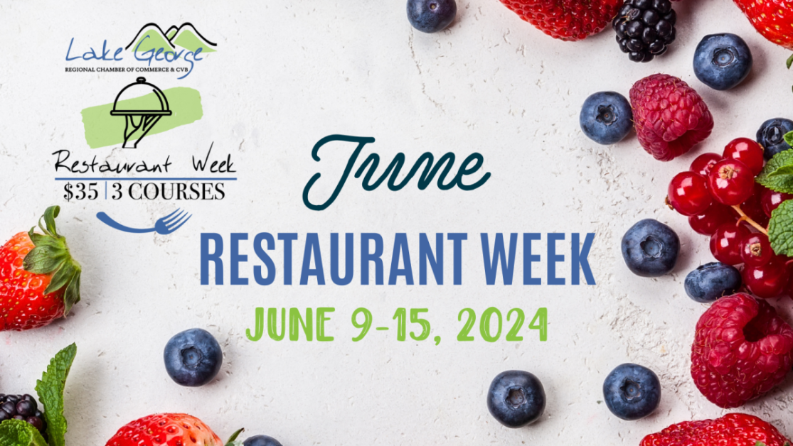 Lake George Region's Restaurant Week Returns in June with New Culinary ...