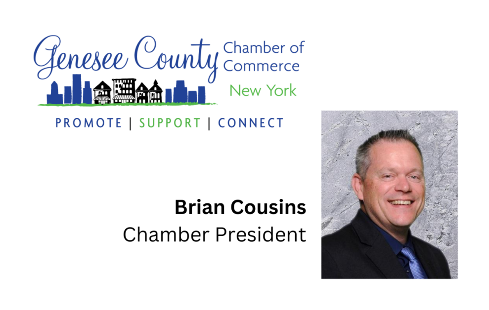 Please Welcome new Chamber President Brian Cousins to the Genesee ...